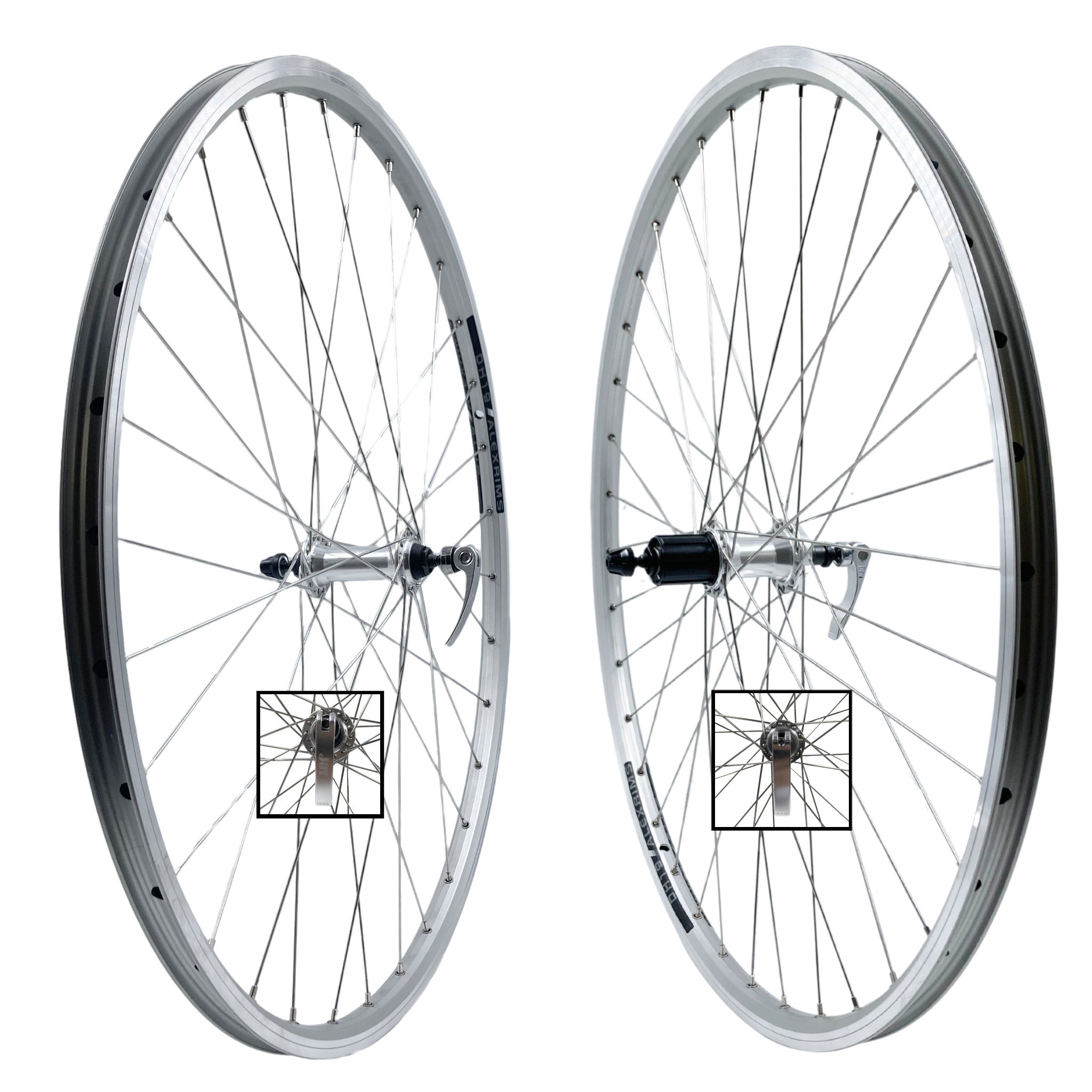 Alex DH19 700 9x100 10x135 QR Cassette Type Wheelset | The Bikesmiths