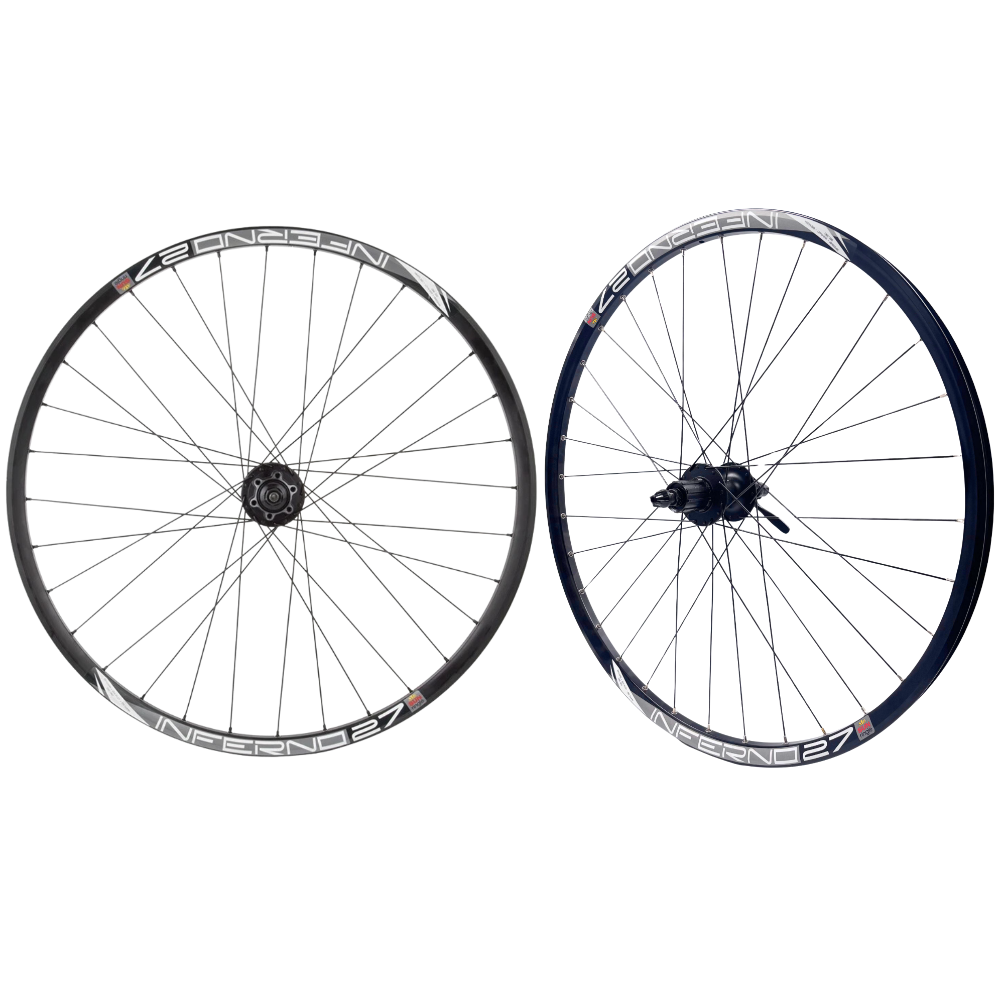 Sun Ringle 27.5-inch Inferno27 9x100 Front 10x135 Rear QR HG Type Disc ...