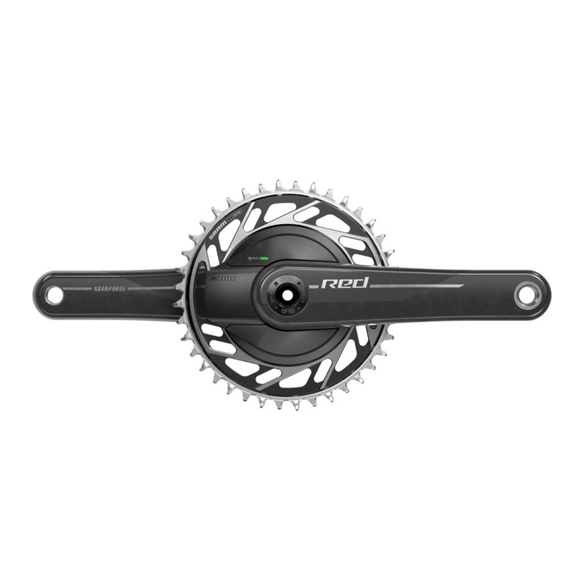 SRAM RED 1x XPLR AXS E1 Power Meter Wide Crankset - 13-Speed, 42t, 8-B ...