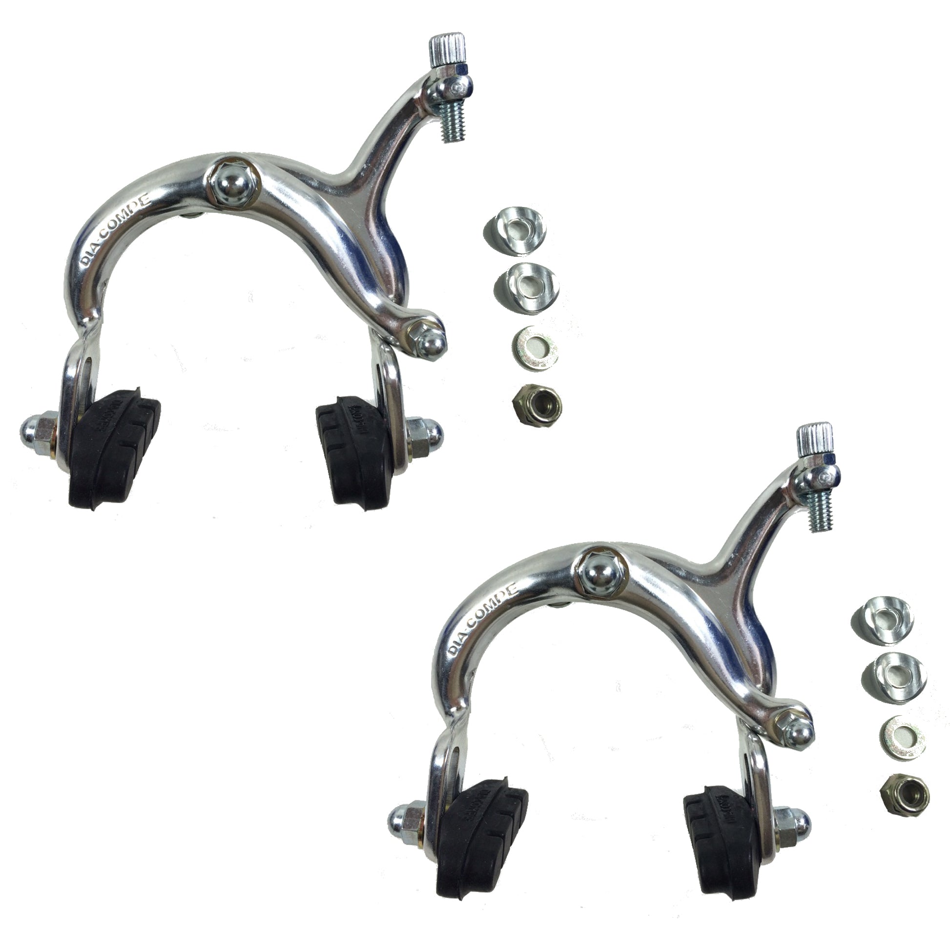 Dia Compe DC-810 Side-Pull Brake Caliper 61-79mm - Silver | The Bikesmiths