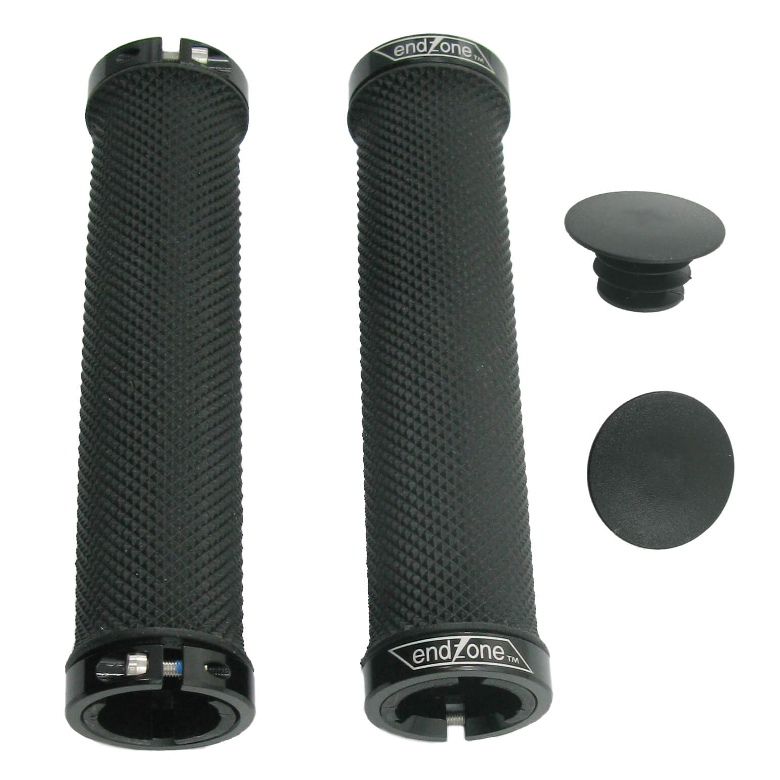 End Zone 132mm Lock-On Grips | The Bikesmiths